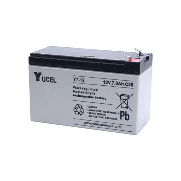 Yuasa Yucel 12V 7Ah SLA (Y7-12) – AceOn Battery Store